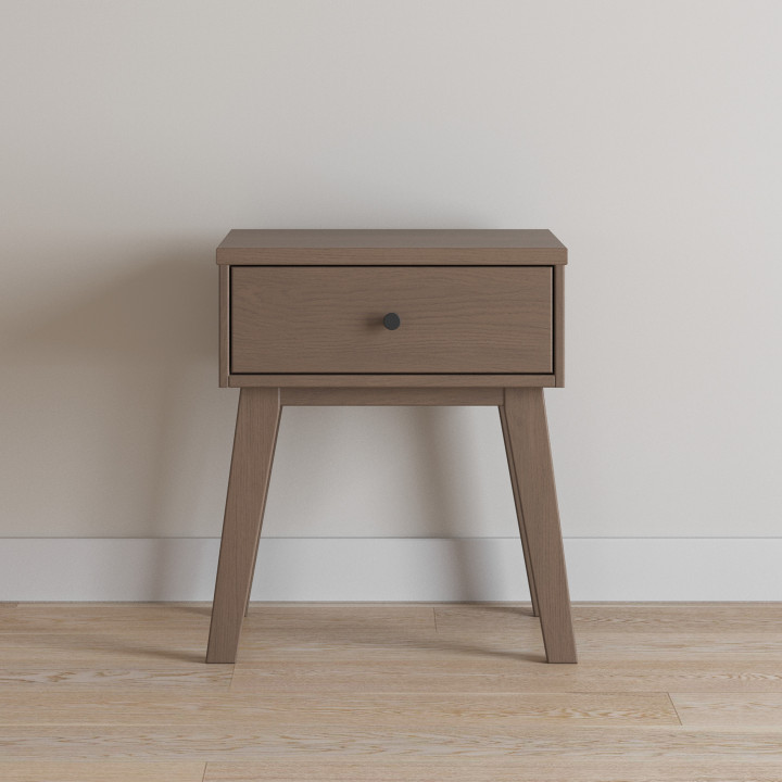 Child Craft Soho Nightstand White Natural